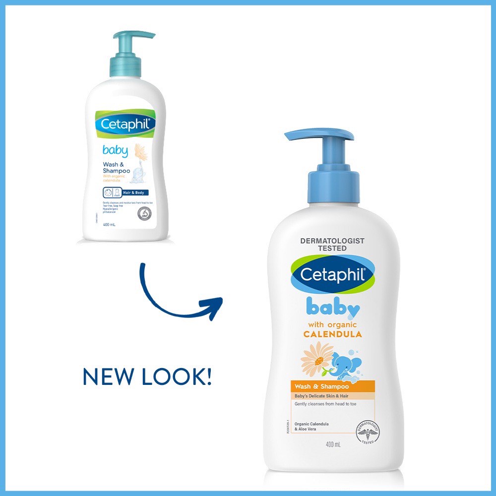 Cetaphil Baby Wash & Shampoo / Daily Lotion 400ml, Babies & Kids ...