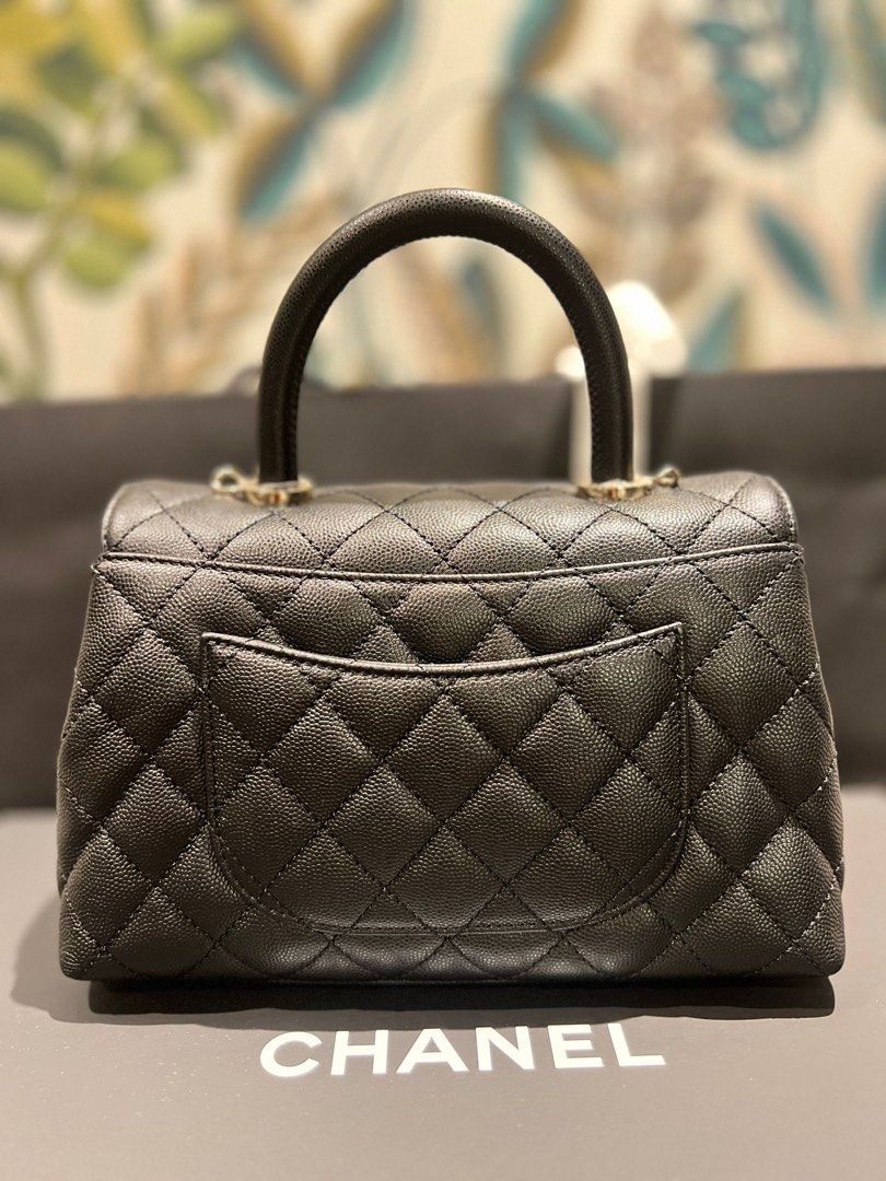 Chanel Coco Handle, Luxury, Bags & Wallets on Carousell