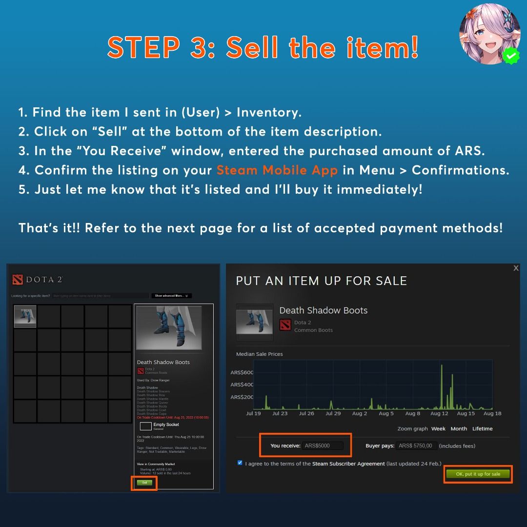 [400+ LIKES!! CHEAPEST!] Steam Argentina (ARS) Wallet Market Top Up ...