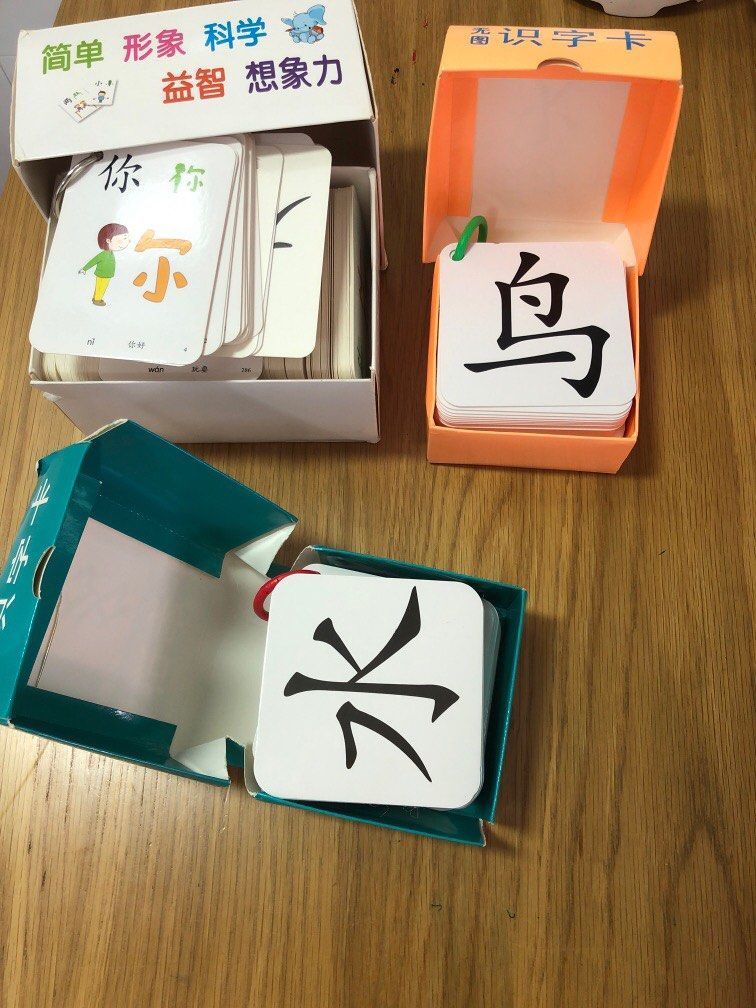 Chinese characters flash cards, Hobbies & Toys, Stationery & Craft ...