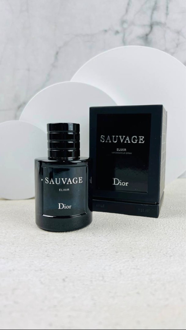 Christian Dior Sauvage Elixir Man, Kesehatan & Kecantikan, Parfum, Kuku ...