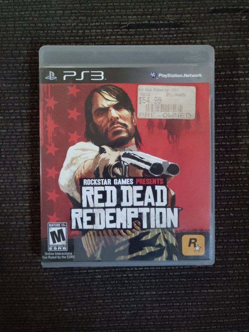 [CIB WITH MAP] RED DEAD REDEMPTION for PS3 (R1/US), Video Gaming, Video ...