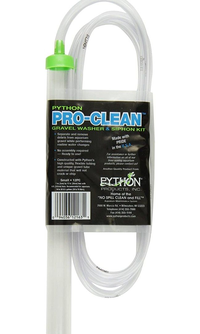 Clean Gravel Washer and Siphon Kit for Aquarium, Large, Pet Supplies ...