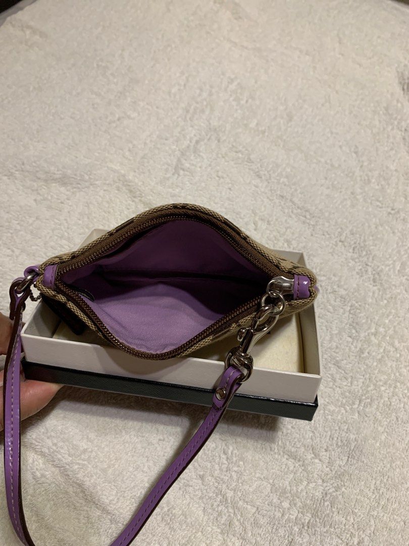Coach Mini Pouch, Women's Fashion, Bags & Wallets, Purses & Pouches on ...