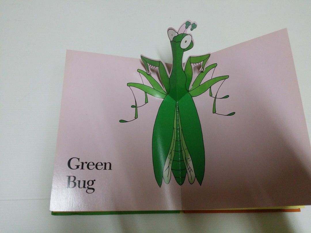 COLOURS Bug Pop-up Book, Hobbies & Toys, Books & Magazines, Children's ...