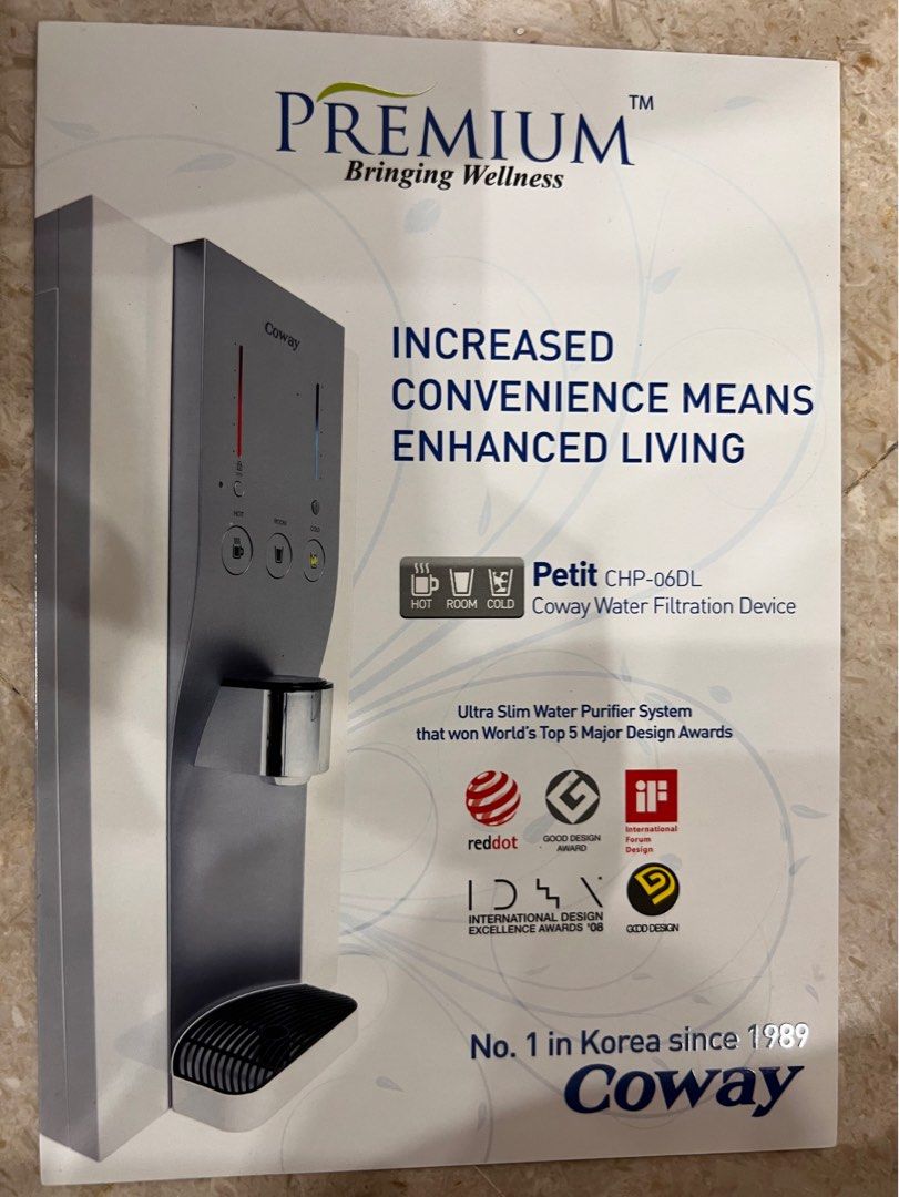 Coway water filtration Device Petit, TV & Home Appliances, Kitchen ...