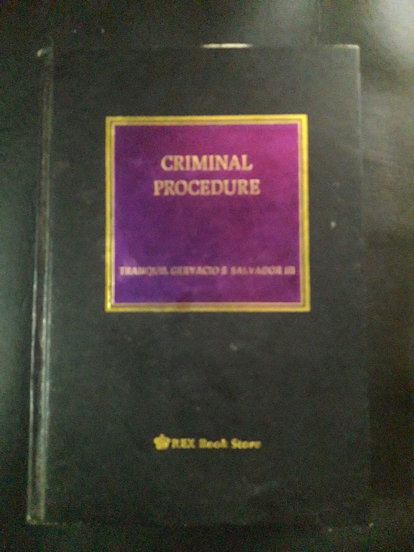 CRIMINAL PROCEDURE 2019 by Salvador, Hobbies & Toys, Books & Magazines ...