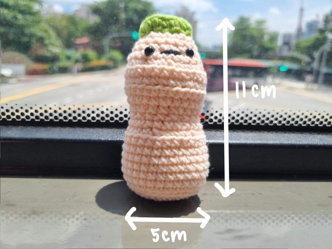 Crochet Yakult, Hobbies & Toys, Stationery & Craft, Handmade Craft on ...