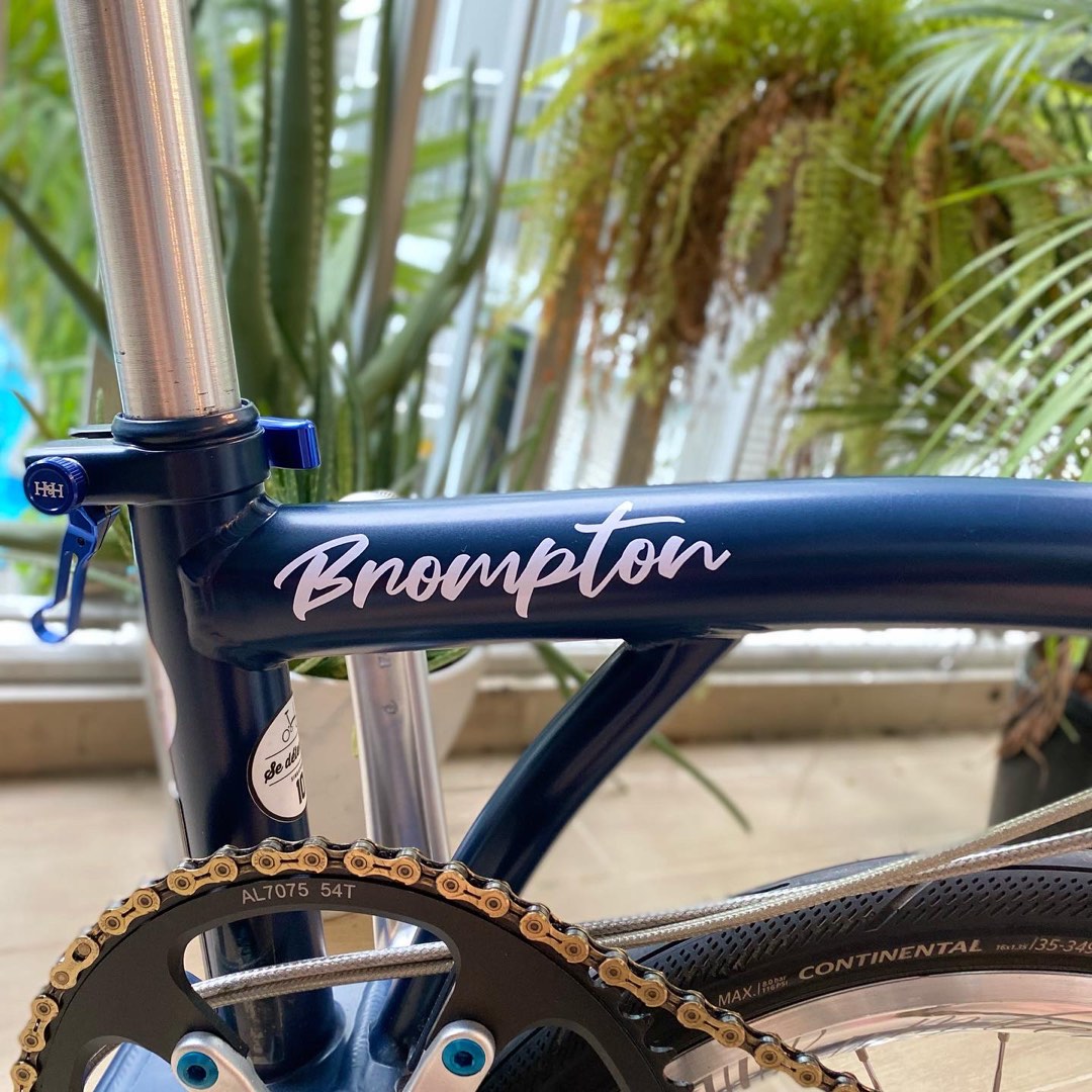 Custom Designs Brompton Sticker High Quality Die-Cut Vinyl Waterproof ...