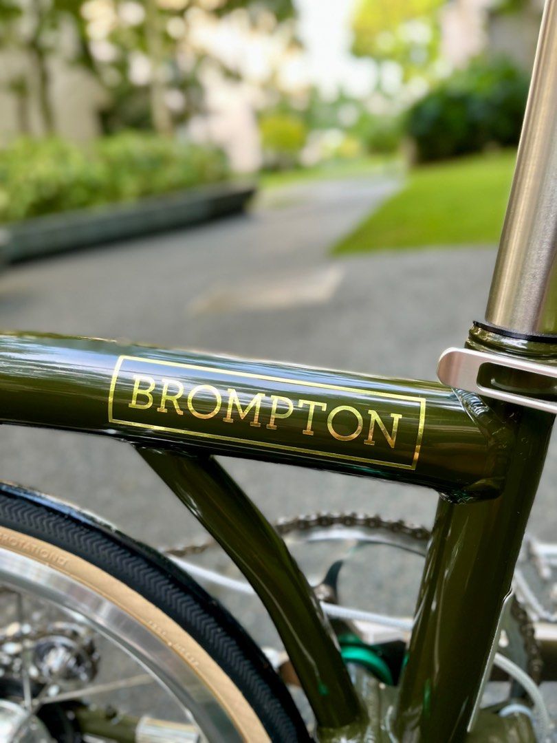 Custom Designs Brompton Sticker High Quality Die-Cut Vinyl Waterproof, Sports Equipment ...
