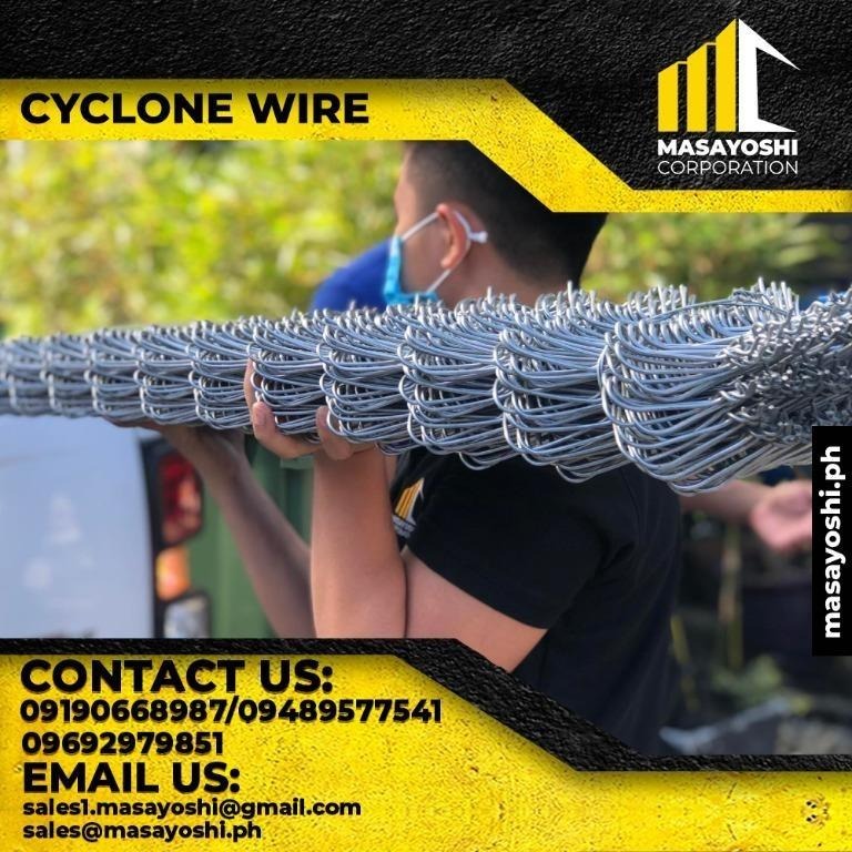 Cyclone Wire 2.1 x 4 x 4 6ft | Wire Netting | Diamond Mesh Fence | Wire ...