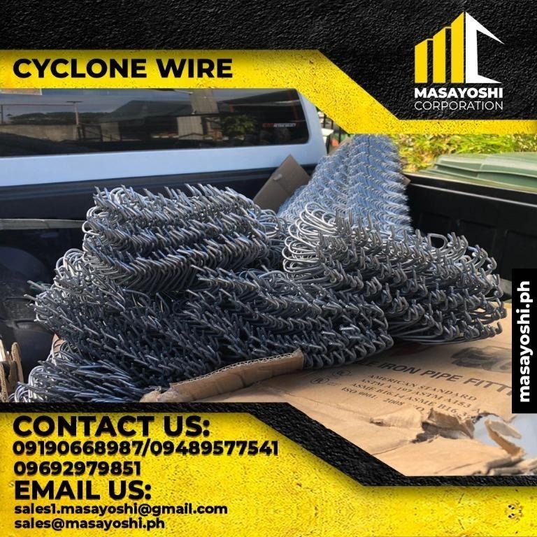 Cyclone Wire 2 x 2 x 2 x 2.7mm x 10m 5ft | Hurricane Fence | Diamond ...