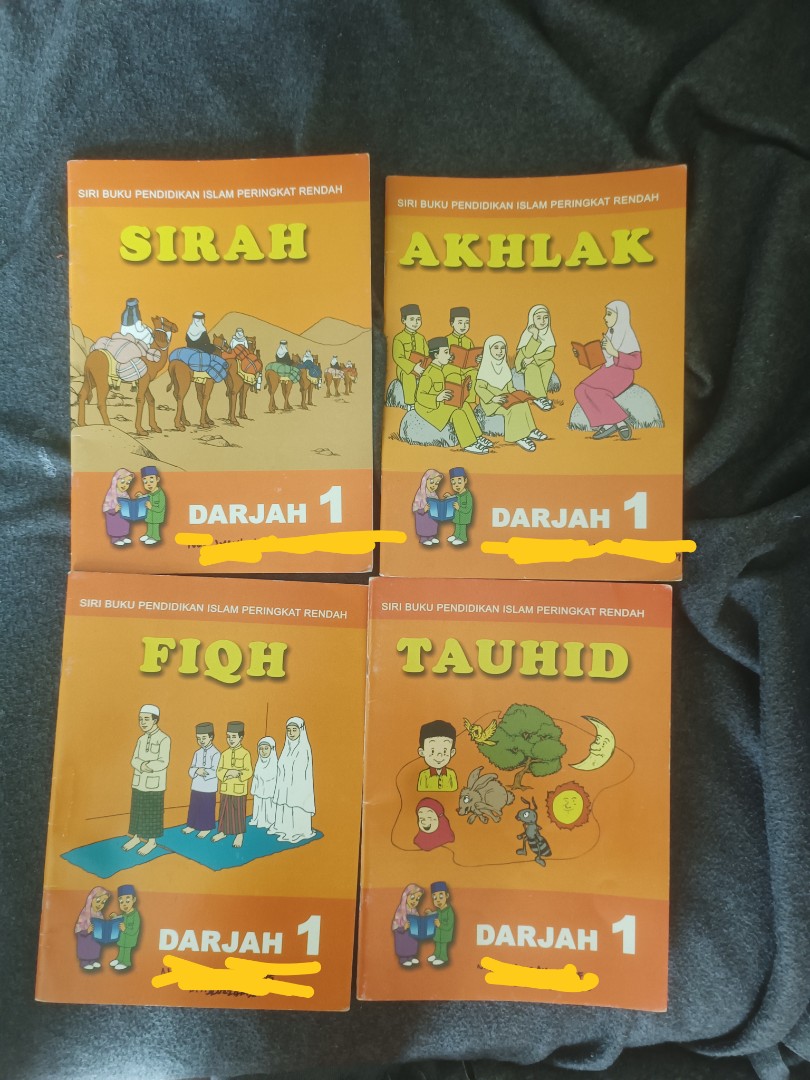 Darjah 1 madrasah books, Hobbies & Toys, Books & Magazines, Religion ...