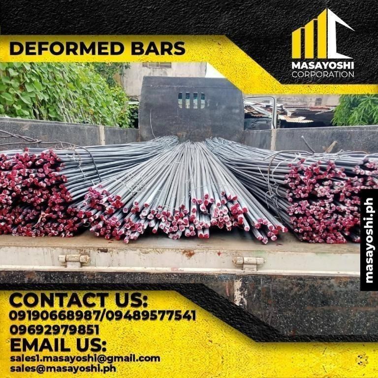Deform Bar Grade 33 6M 10mm | Steel Bars | Corrugated Bar | Deformed ...