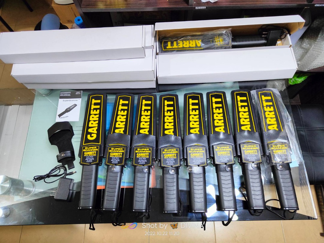 Deliver or Pick Up Garrett Super Scanner Handheld Metal Detector ...