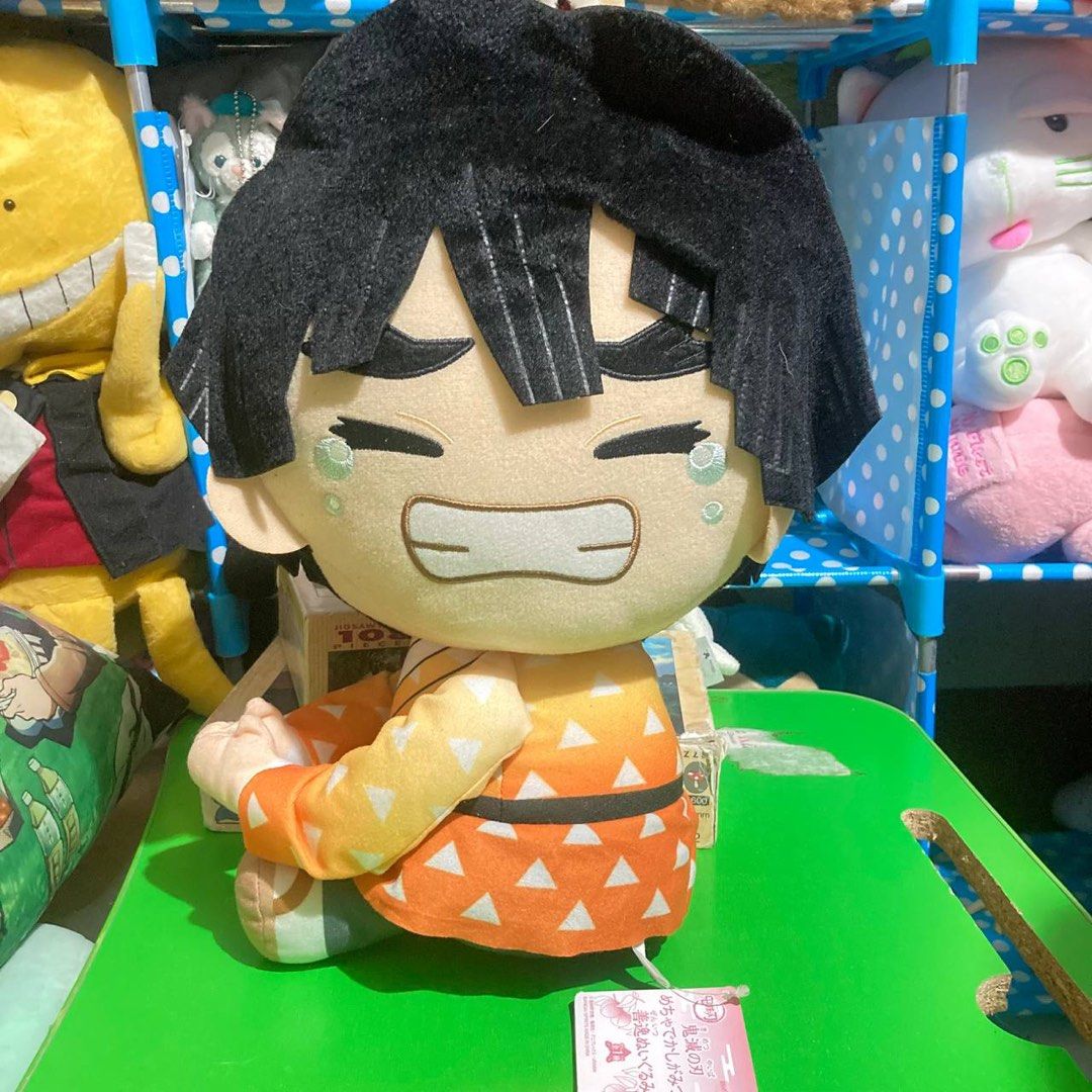 Demon Slayer Zenitsu Crying Big Plush, Hobbies & Toys, Toys & Games on ...