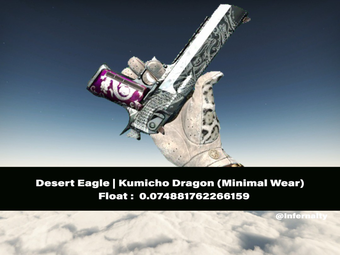 Desert Eagle Kumicho Dragon MW CSGO SKINS KNIVES, Video Gaming, Gaming ...