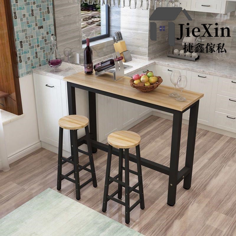 Desktop high -foot bar table bar chair stool high -foot chair bar ...