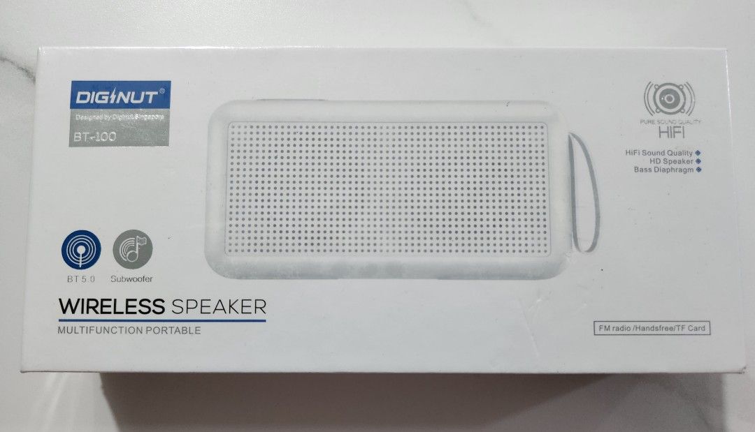 Diginut BT-100 Wireless Speaker, Audio, Soundbars, Speakers ...