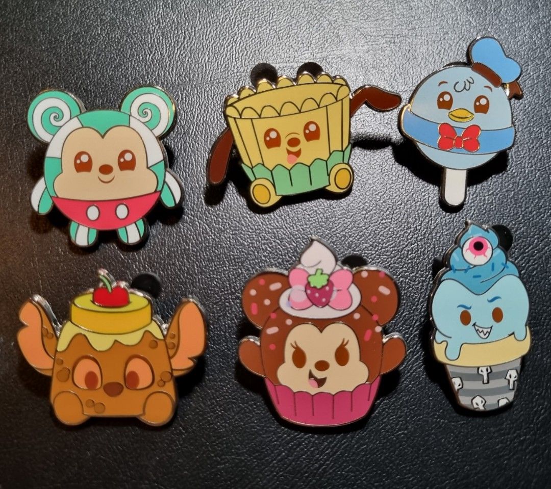 Disney Munchlings Pins, Hobbies & Toys, Toys & Games on Carousell