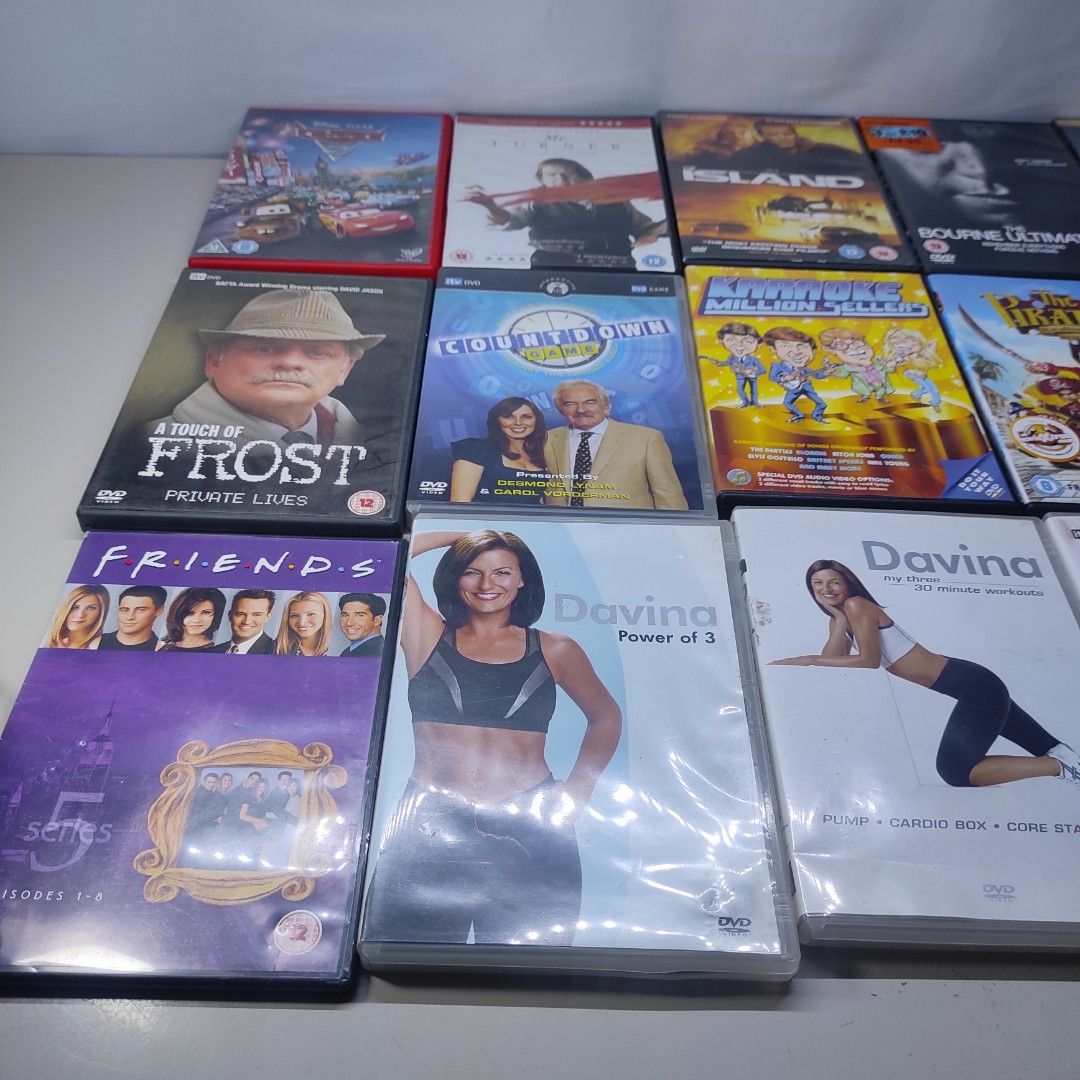 DVD movies exercise and other DVD from the UK all original @ 150 each, Hobbies & Toys, Music ...