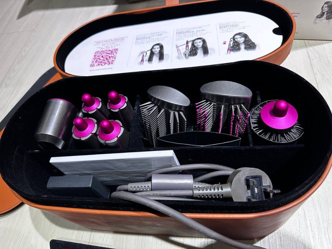 Dyson Airwrap Complete pink limited edition full set air wrap warp ...