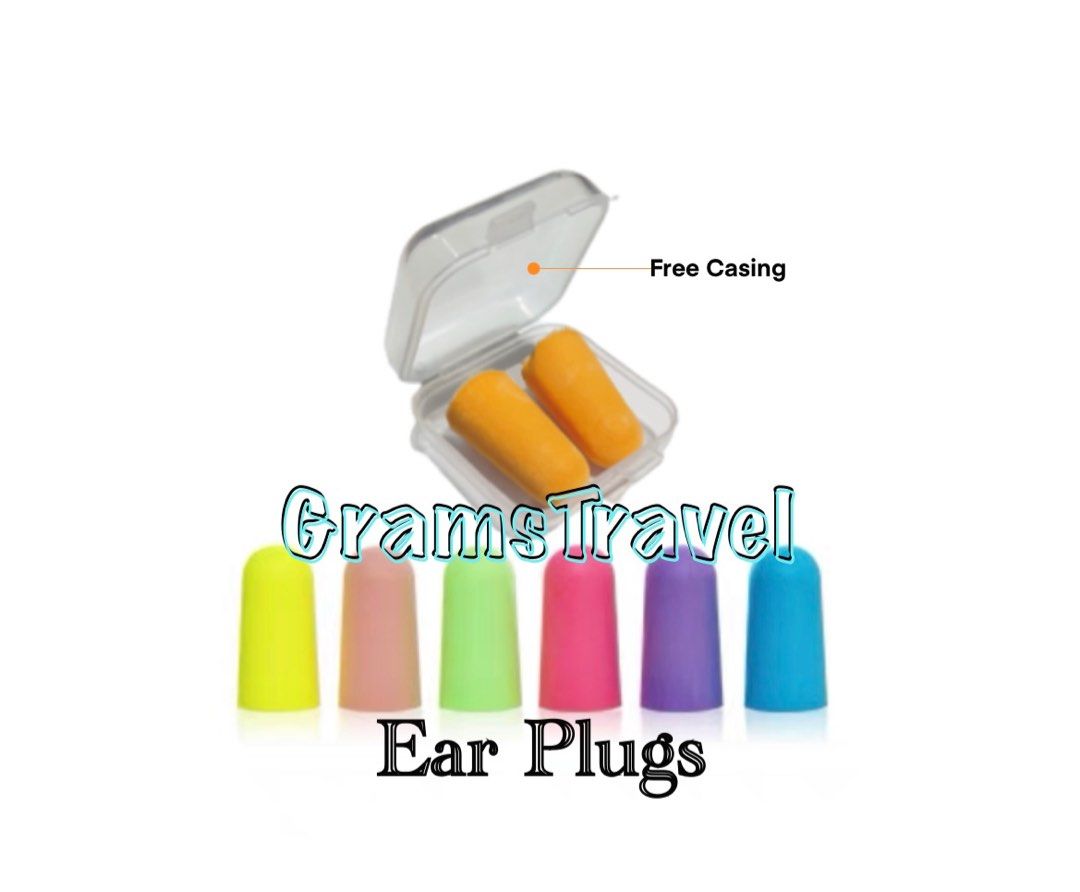 Ear Plugs with free casing, Hobbies & Toys, Travel, Travel Essentials ...