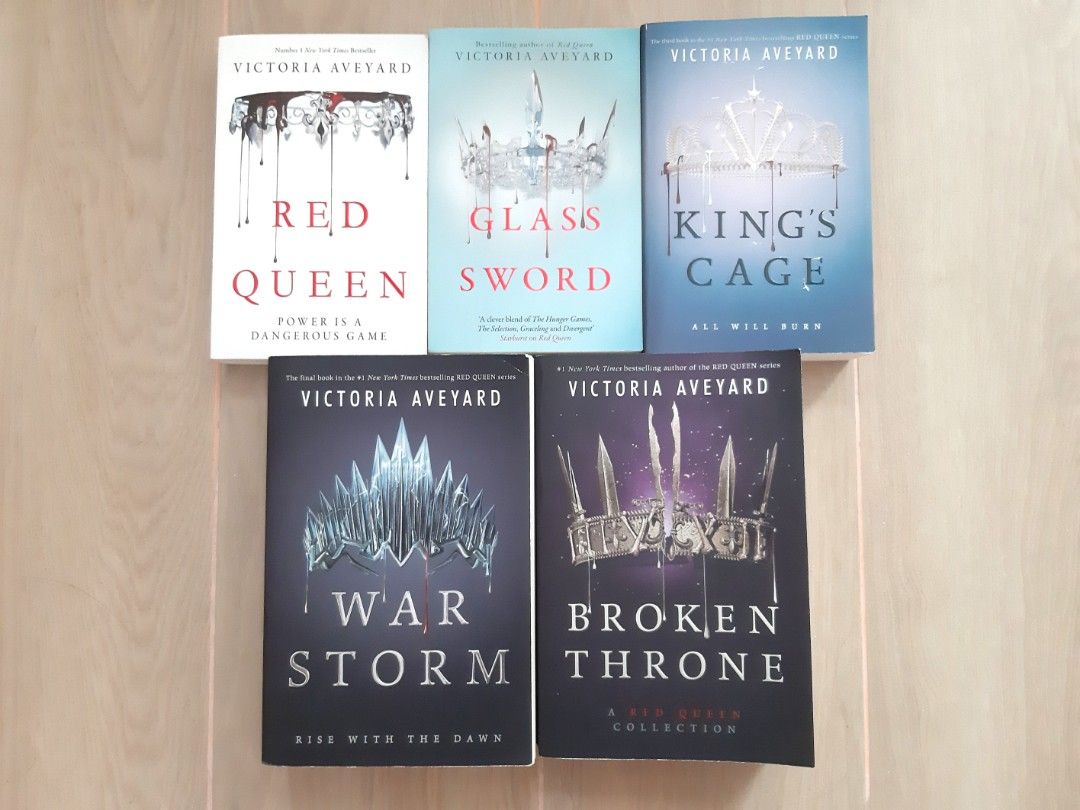 English Book - Red Queen series, Hobbies & Toys, Books & Magazines ...