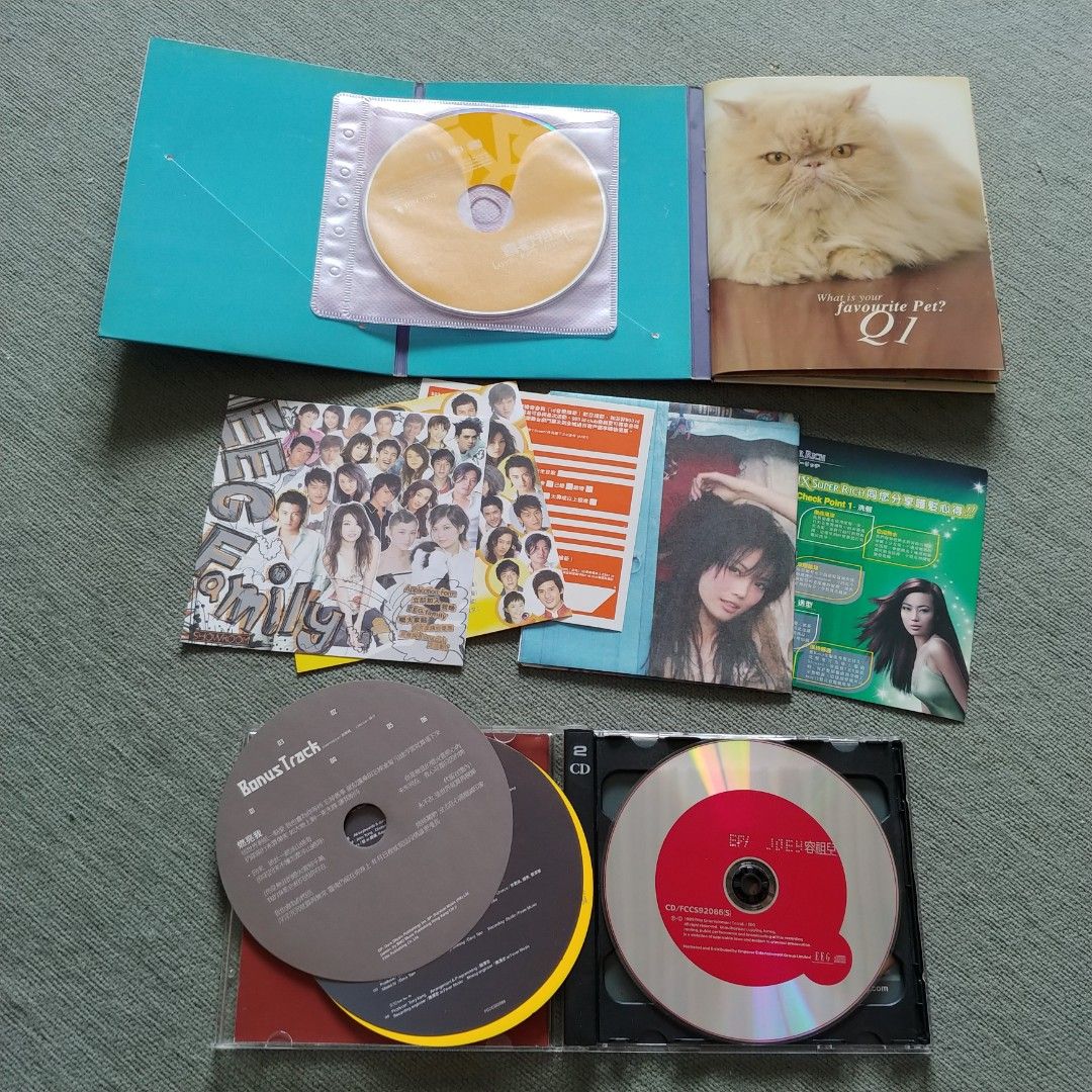 容祖兒EP特別版CD+VCD 喜歡祖兒3新曲+精選 DSD 2CD, 興趣及遊戲, 音樂樂器 & 配件, 音樂與媒體 - CD 及 DVD - Carousell