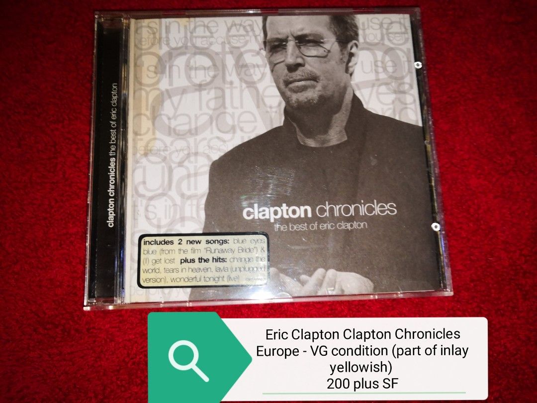 Eric Clapton Clapton Chronicles CD, Hobbies & Toys, Music & Media, CDs ...