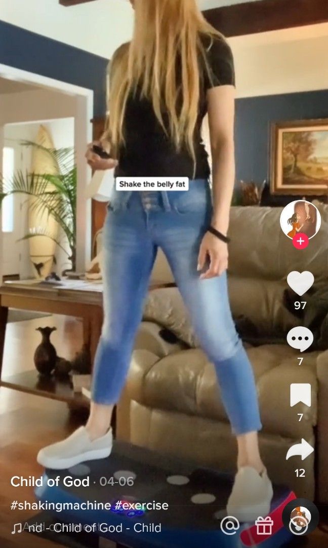 Fat Burner Belly Shaking Machine, Sports Equipment, Other Sports ...