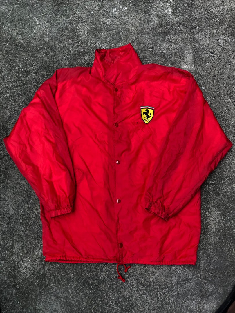 Ferrari Vintage Jacket, Men's Fashion, Coats, Jackets and Outerwear on ...