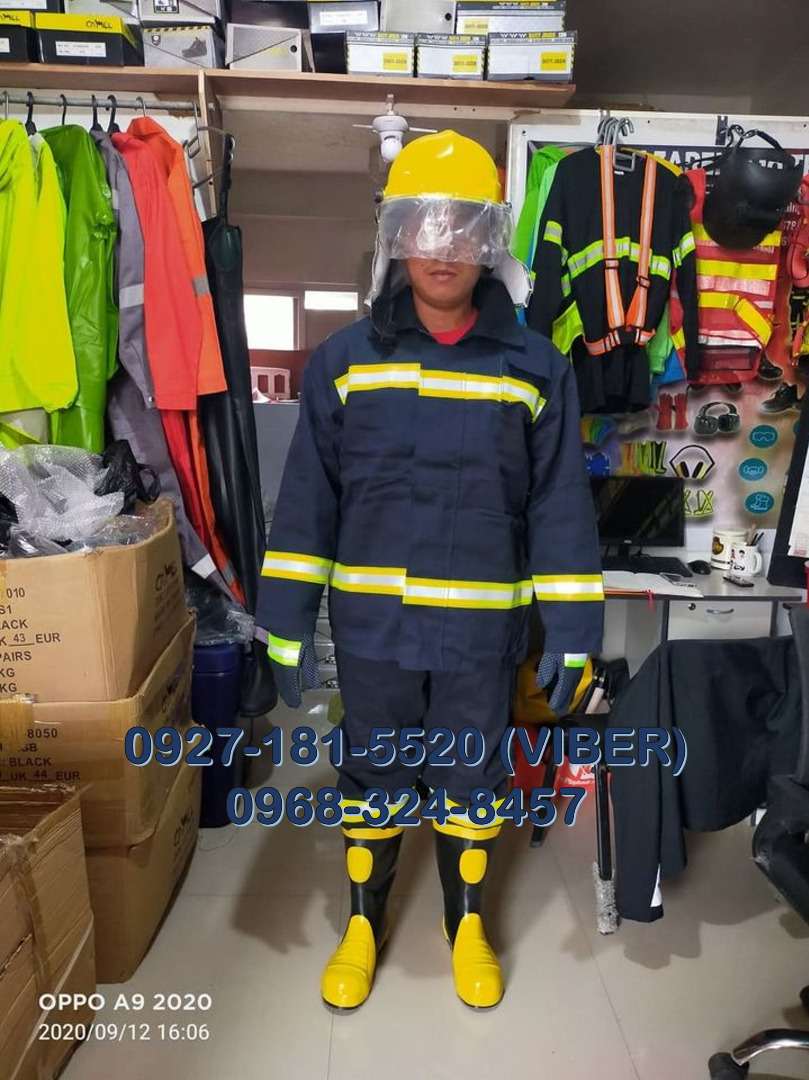 fireman suit set navy blue, Men's Fashion, Coats, Jackets and Outerwear ...