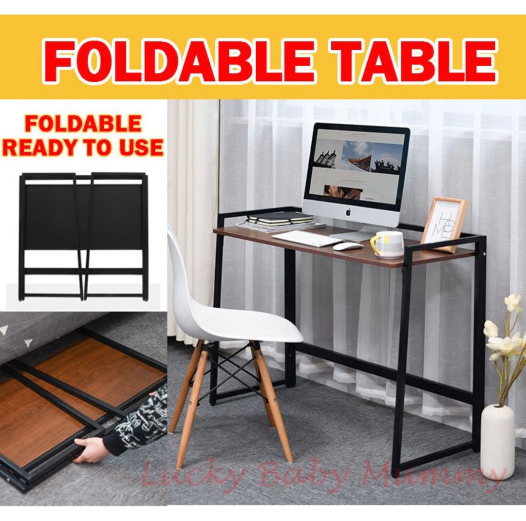 Foldable table, Furniture & Home Living, Furniture, Tables & Sets on ...