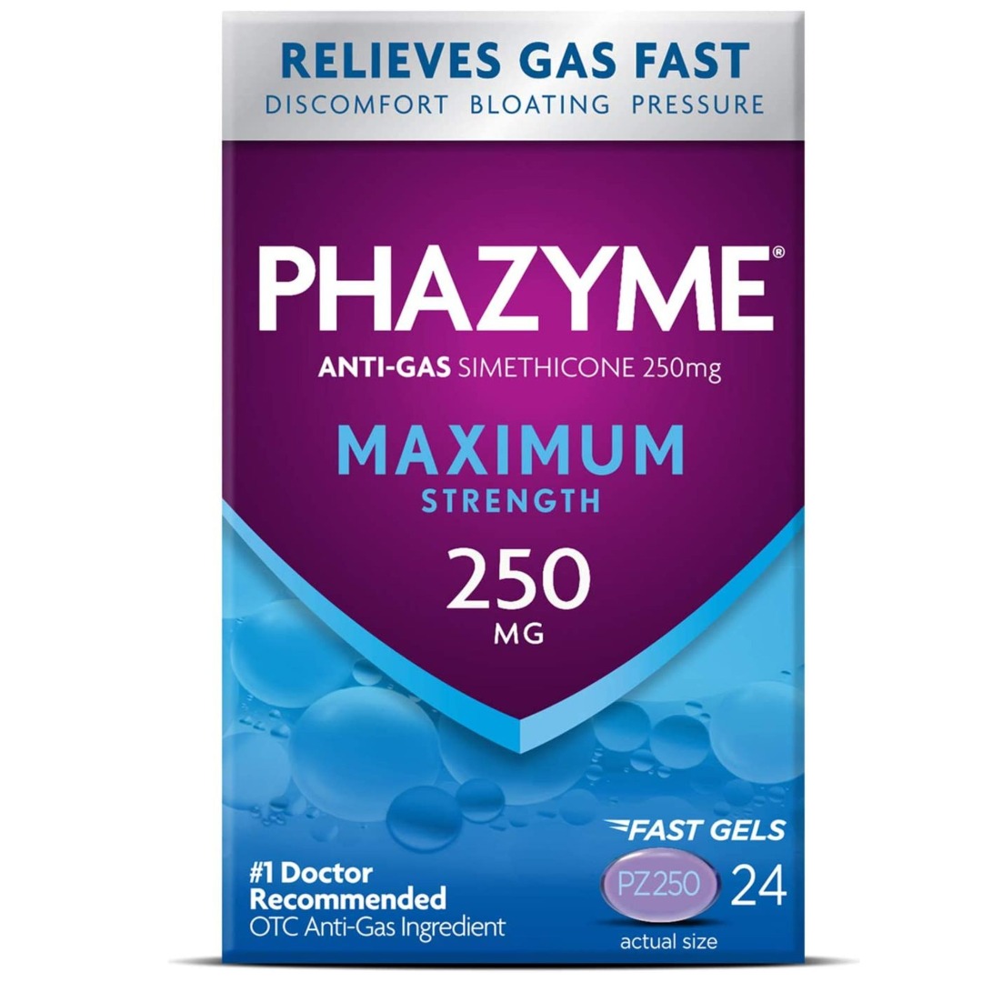 (Free Delivery) Phazyme Maximum Strength Gas / Bloating Relief, Health ...