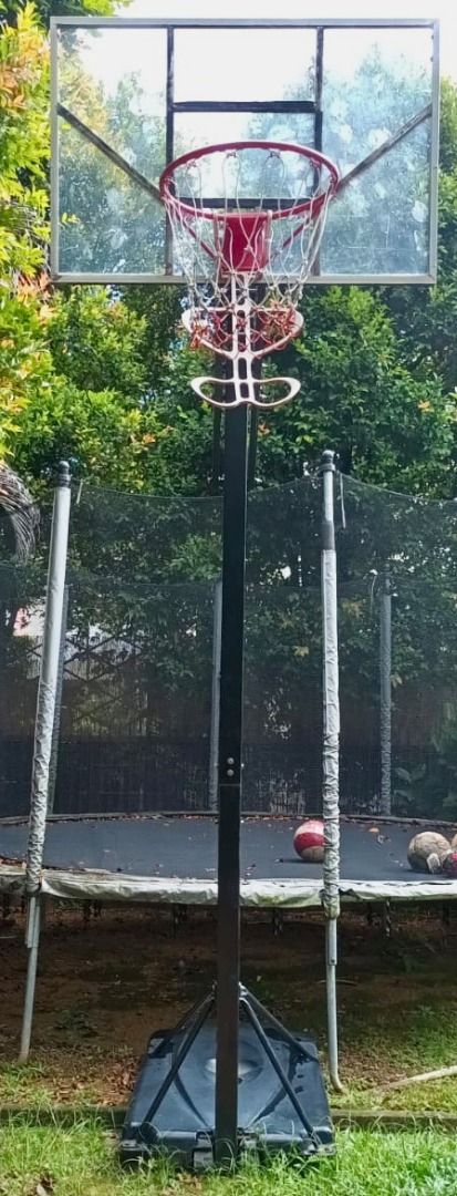 Free Standing Basketball Hoop with ball return function, Sports ...