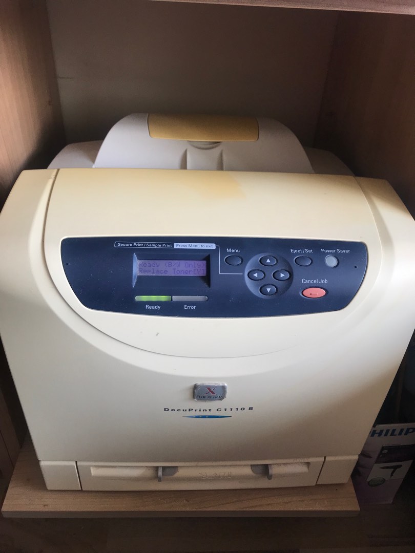 Fuji xerox Color laser printer C1110B, Computers & Tech, Printers ...