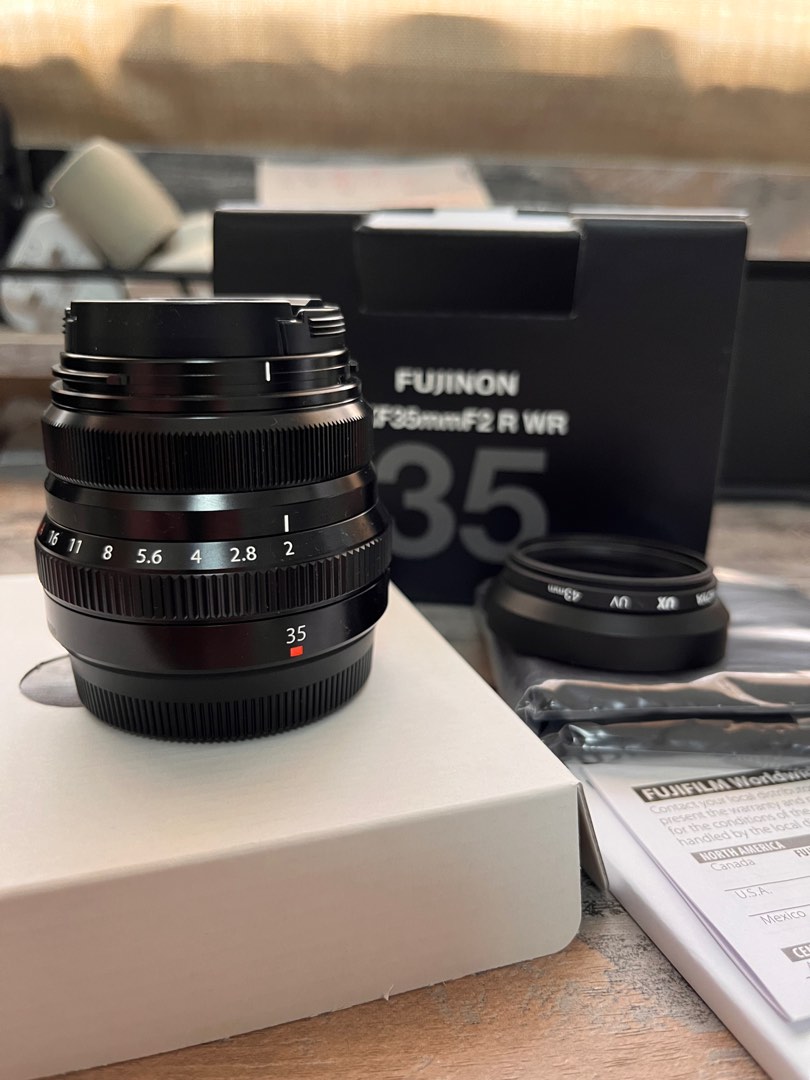 Fujifilm lens 35mm f2 WR fujinon lens, Photography, Lens & Kits on ...