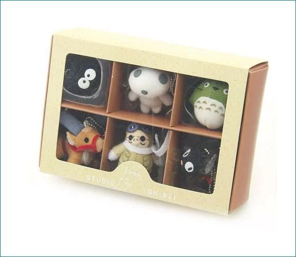 Ghibli Key Ring Key Chain Collection Box 吉卜力匙扣吊飾 - Green Totoro 綠色龍貓 ...