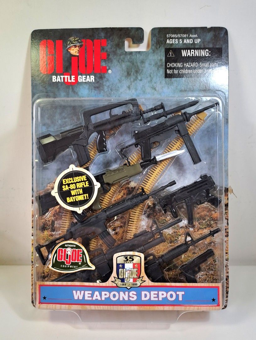 GI Joe, battle gear, " Weapon Depot ", 興趣及遊戲, 玩具 & 遊戲類 - Carousell