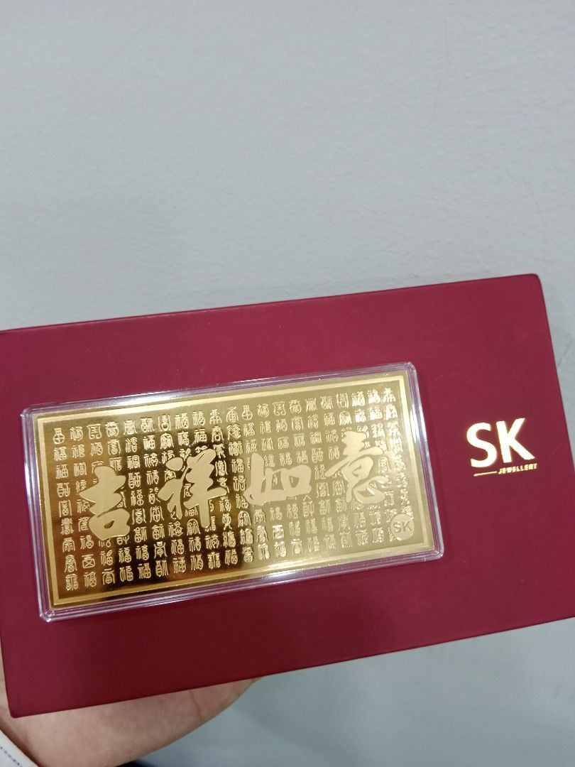 Gold pure 9999 Note Collectible, Women's Fashion, Jewelry & Organisers ...