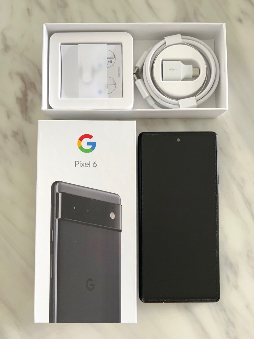 Google Pixel 6 256GB Black, Mobile Phones & Gadgets, Mobile Phones ...