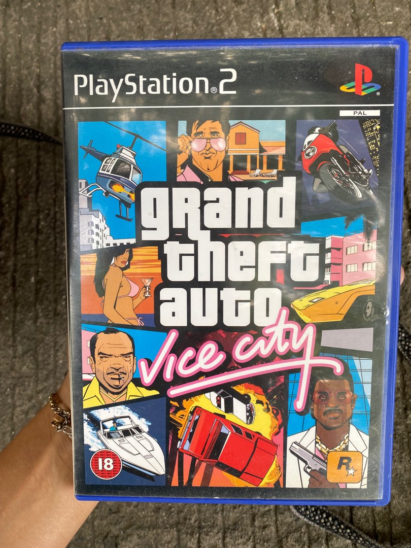 Grand Theft Auto Vice City Playstation 2, Video Gaming, Video Games ...
