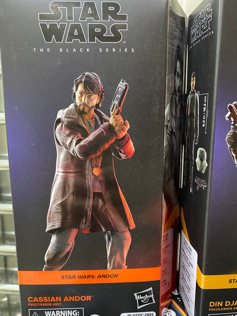 Hasbro Star Wars black series andor bix caleen mon mothma luthen rael ...