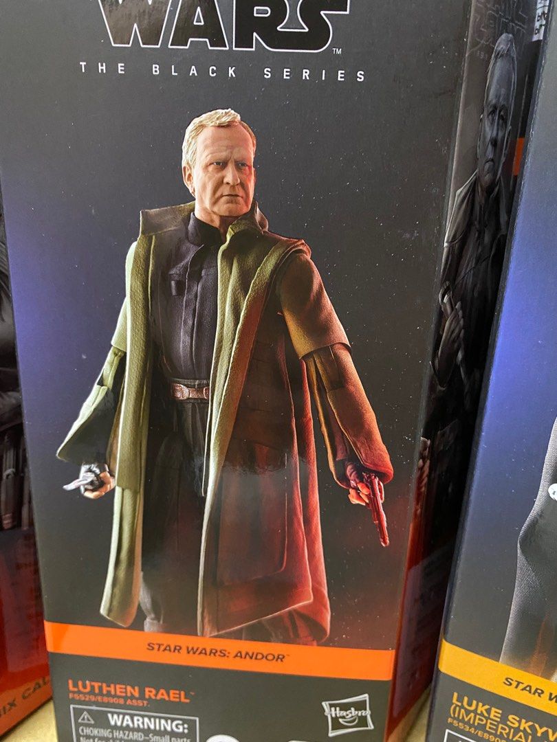 Hasbro Star Wars black series andor bix caleen mon mothma luthen rael ...