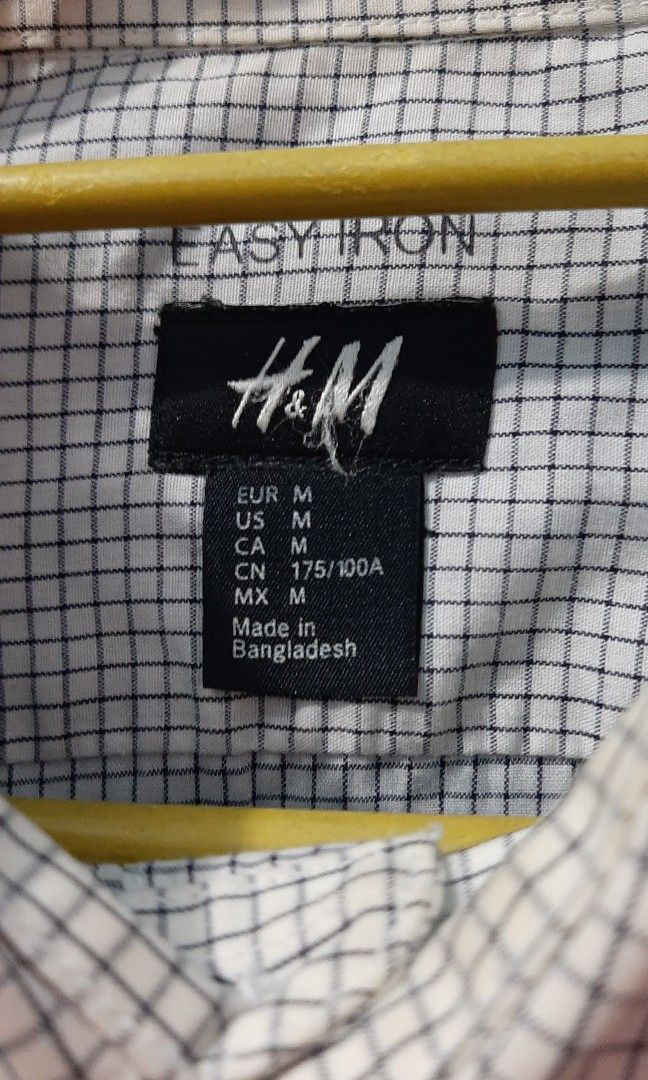 Hnm Long Sleeve, Men's Fashion, Tops & Sets, Formal Shirts on Carousell