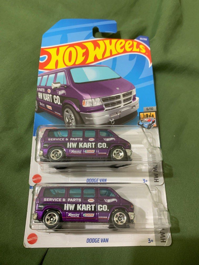 Hot Wheels Dodge Van, Hobbies & Toys, Toys & Games on Carousell