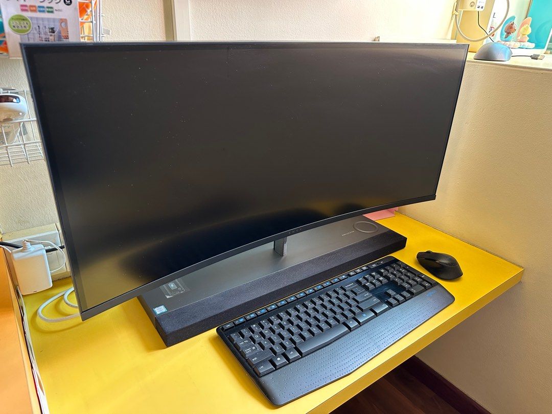 HP ENVY Curved 34 All-in-One Desktop computer, Computers & Tech ...