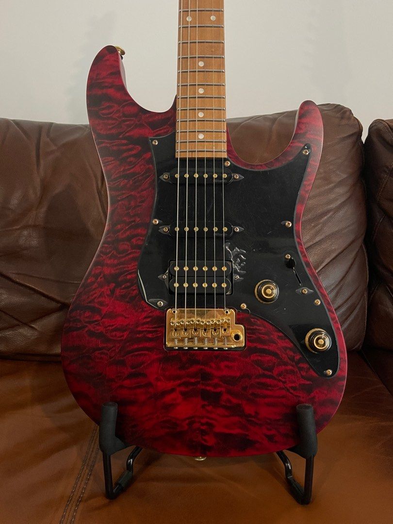 Ibanez SLM10-TRM Scott LePage Signature Electric Guitar, Hobbies & Toys ...