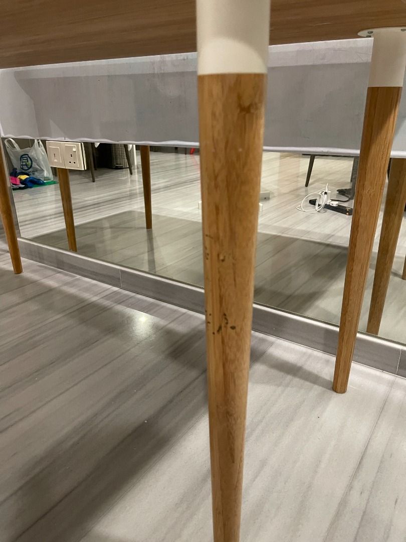 Ikea Bamboo ANFALLARE 140cm with matching legs HILVER, Furniture & Home ...